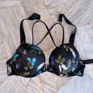 Victoria's Secret | Swim | New 32b Small Shine Strap Bombshell Add 2 ...